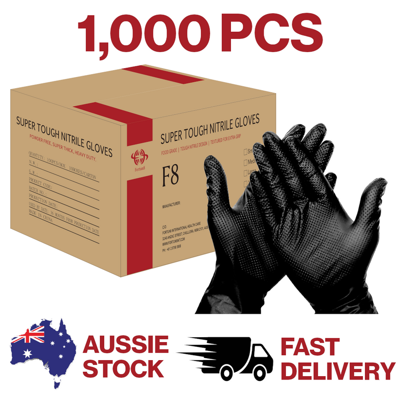 Super Tough Nitrile Gloves - 1000PCS/CARTON – Fortun8 International